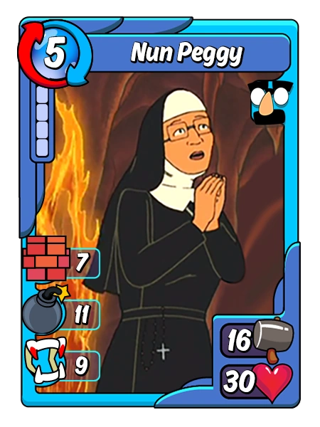 Nun-Peggy | Animation Throwdown Wikia | Fandom