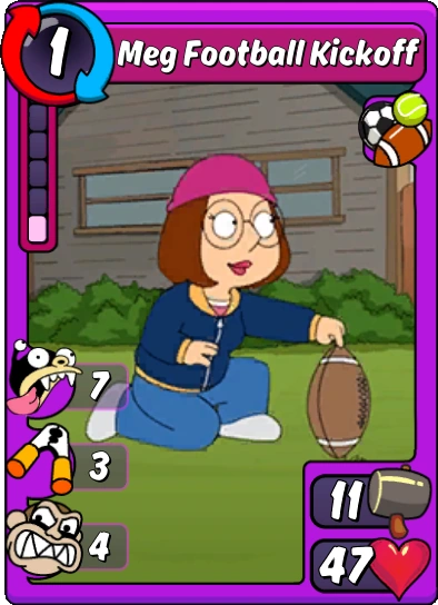 Meg Football Kickoff | Animation Throwdown Wikia | Fandom