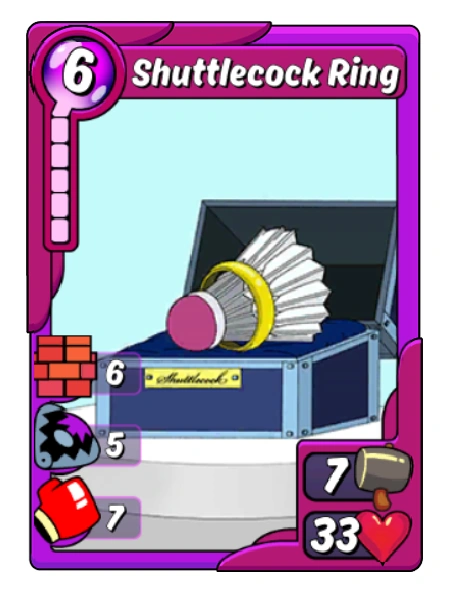 Shuttlecock Ring | Animation Throwdown Wikia | Fandom