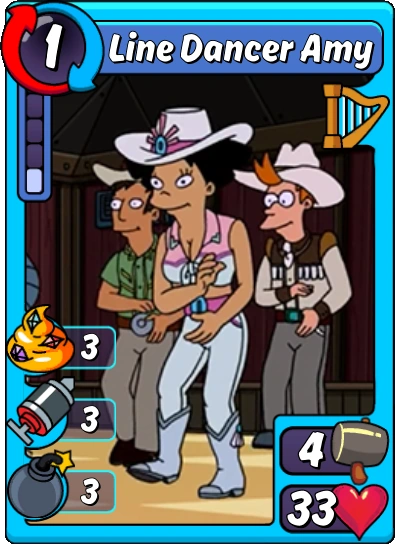 Line Dancer Amy | Animation Throwdown Wikia | Fandom