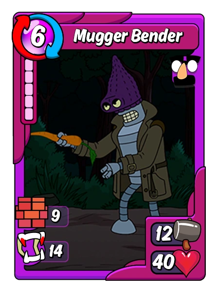 Mugger Bender | Animation Throwdown Wikia | Fandom