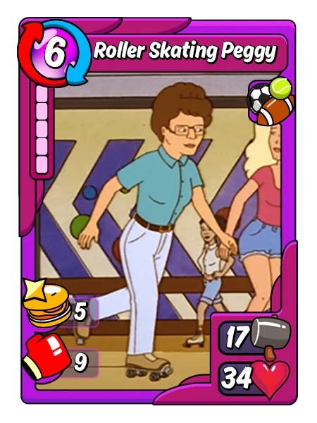 Roller Skating Peggy | Animation Throwdown Wikia | Fandom