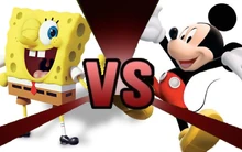 Spongebob Squarepants Vs Mickey Mouse | AnimationRewind ...