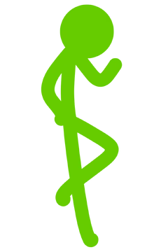 Green Stick Figure