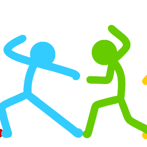 Stick Figure Fighting