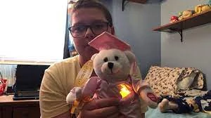 Brite Spots Grad Bear Pink | Animatronic Wiki | Fandom