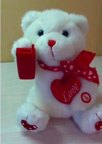 Valentine Cell Phone Bear | Animatronic Wiki | Fandom