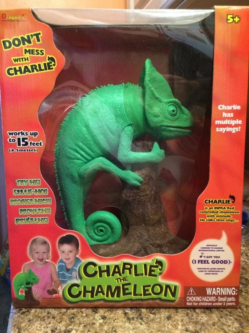 Charlie The Chameleon | Animatronic Wiki | Fandom