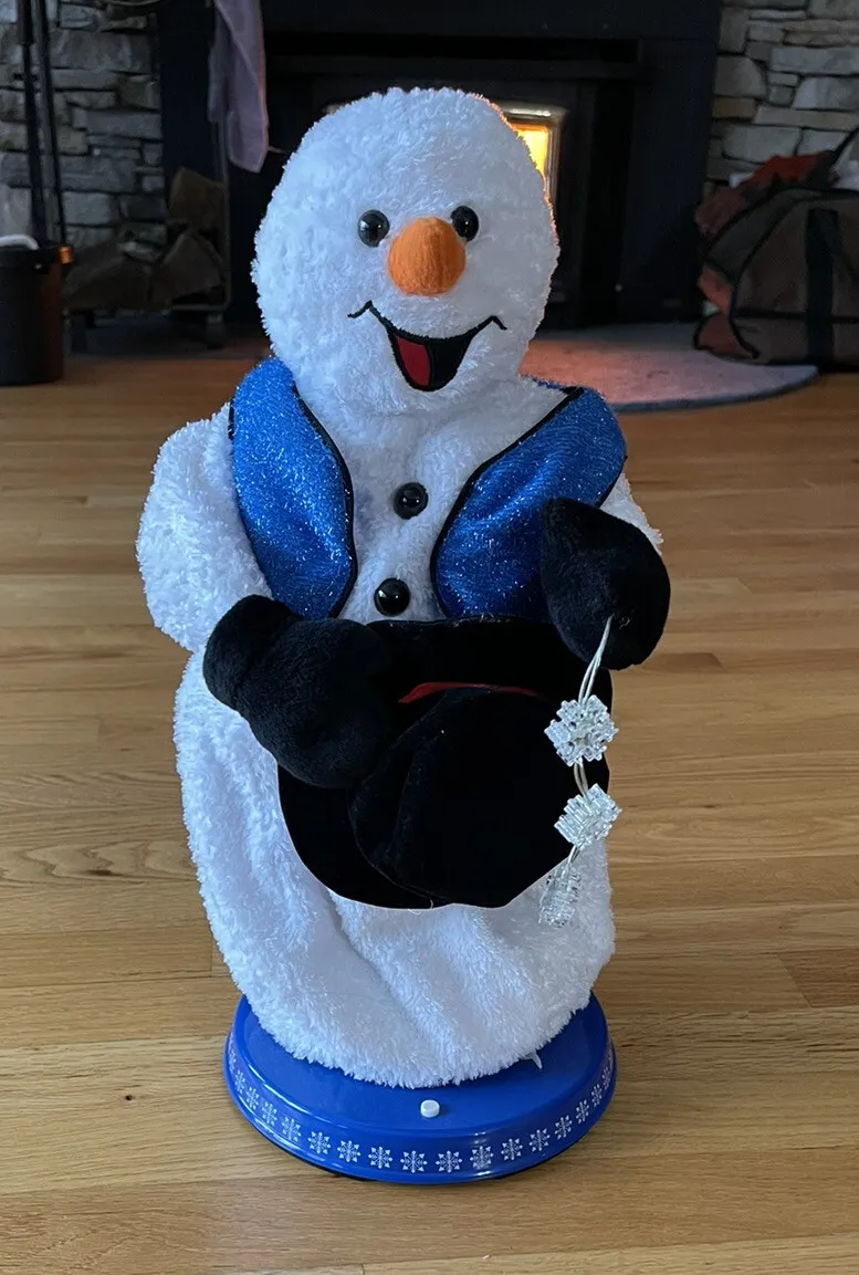 Snowflake Spinning Snowman | Animatronic Wiki | Fandom