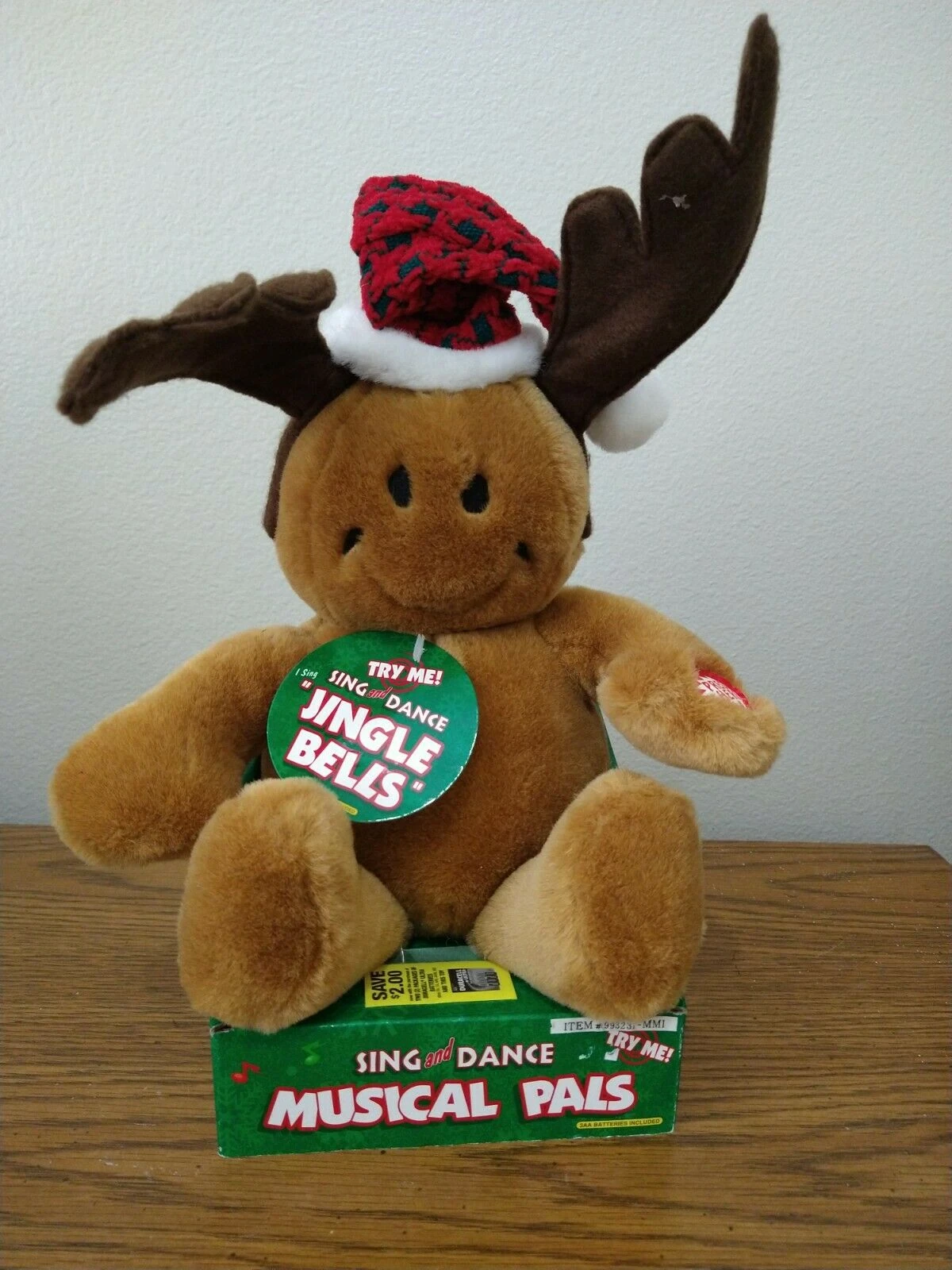 Singing Prancer Holiday Happy Face | Animatronic Wiki | Fandom