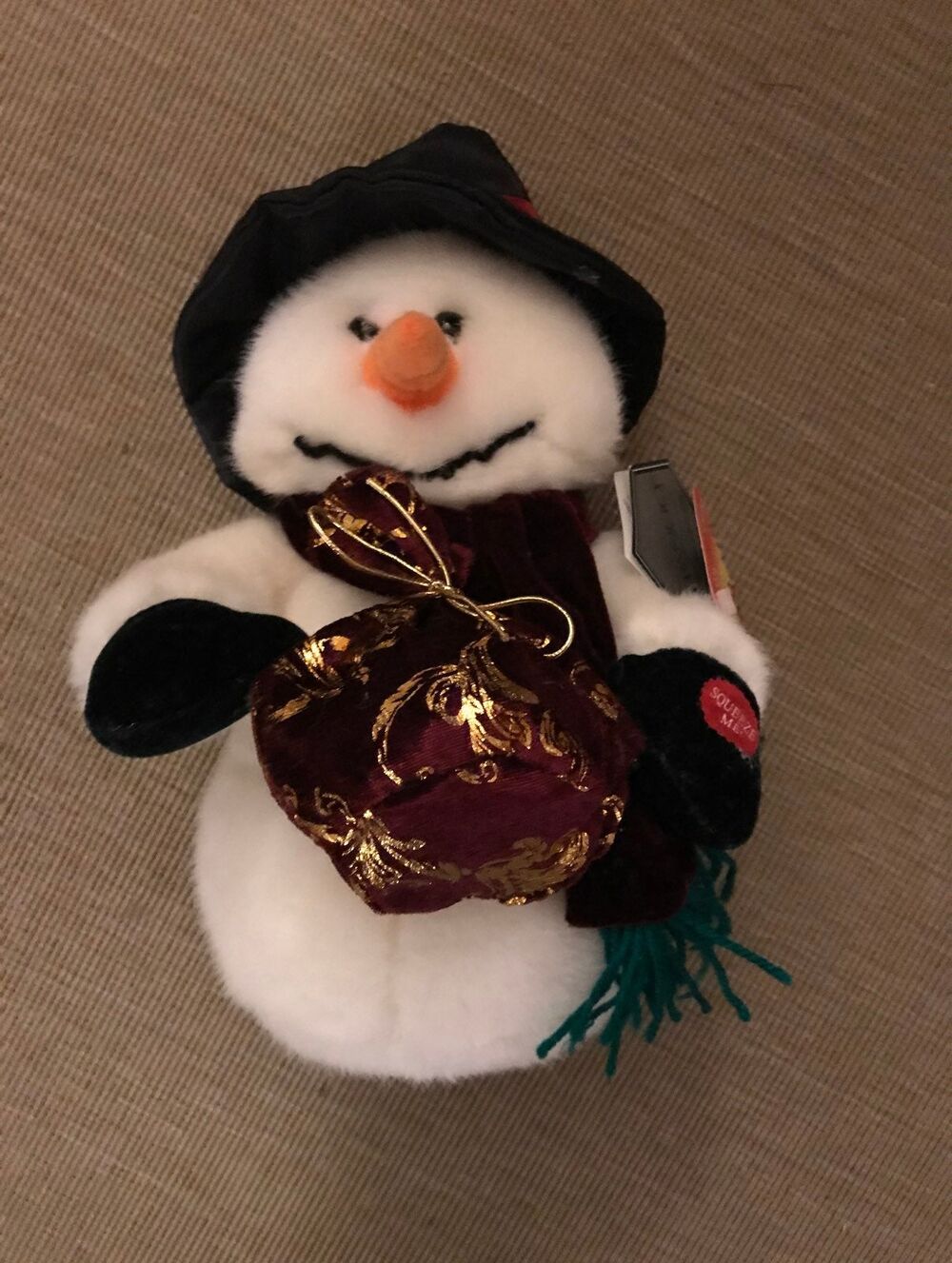 Singing Snowman With Bag Animatronics Wiki Fandom