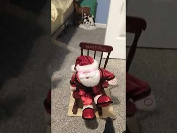 Rocking Chair Pajama Santa Claus | Animatronics Wiki | Fandom