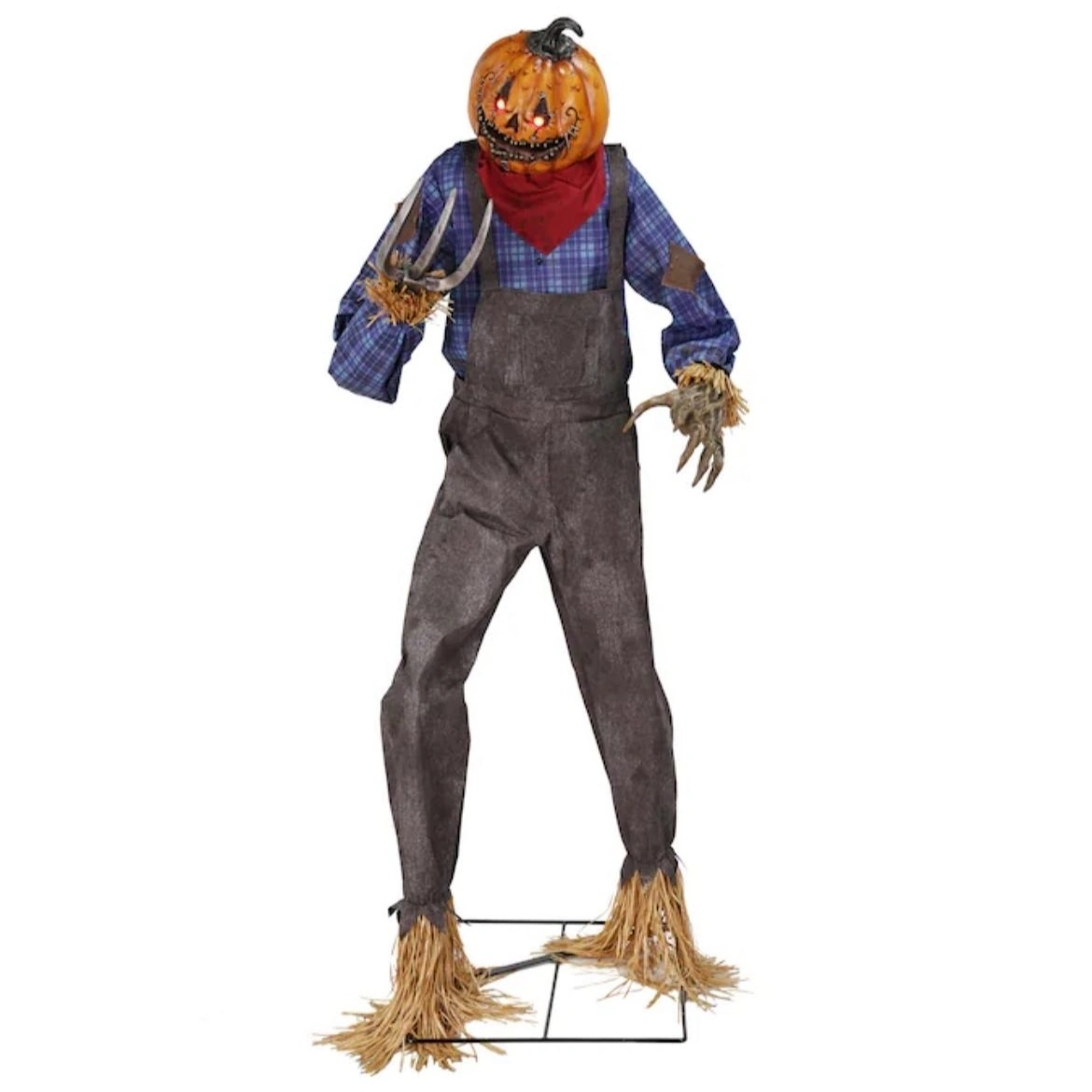 7ft Animated Pumpkin Scarecrow | Animatronics Wiki | Fandom