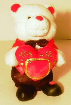 Valentine Bear w/ picture frame | Animatronics Wiki | Fandom