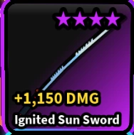 Ignited Sun Sword | Anime Apex Wiki | Fandom
