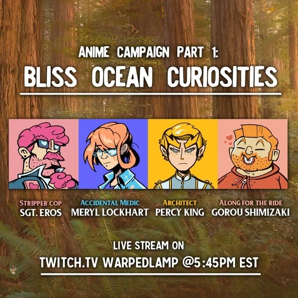 Episode 1 - Bliss Ocean Curiosities | Anime Campaign Wikia | Fandom