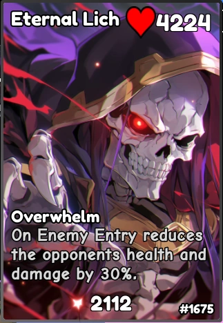 Eternal Lich | Anime Card Battle Official Wiki | Fandom