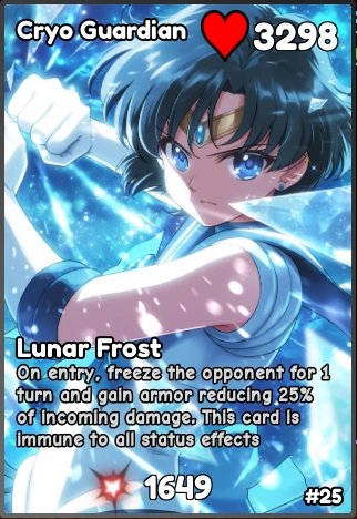 Cryo Guardian | Anime Card Battle Official Wiki | Fandom