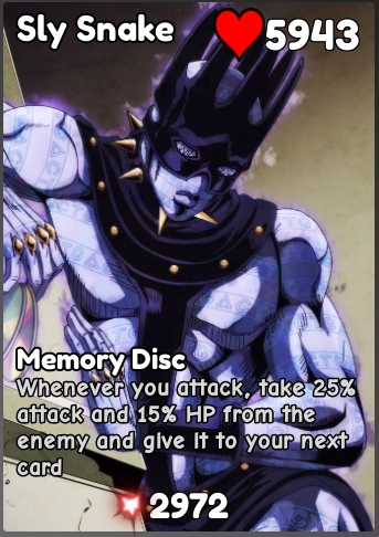 Sly Snake | Anime Card Battle Official Wiki | Fandom