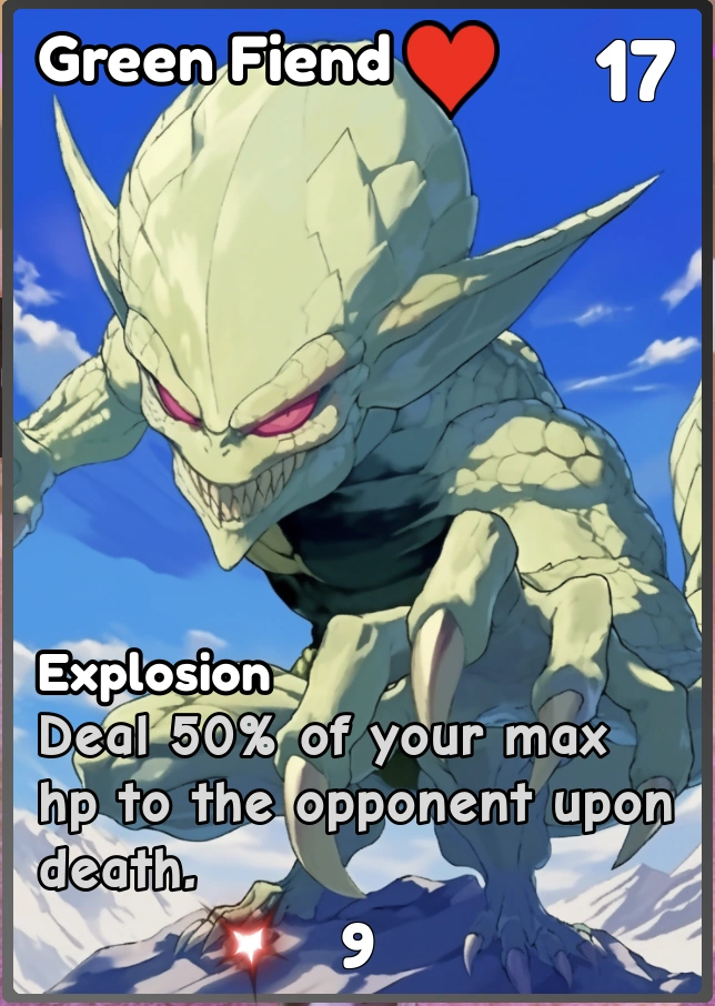 Green Fiend | Anime Card Battle Official Wiki | Fandom
