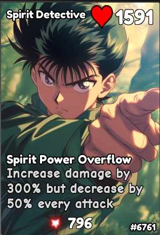 Spirit Detective | Anime Card Battle Official Wiki | Fandom