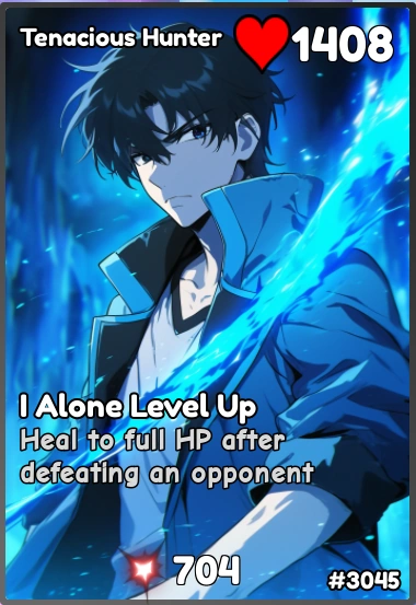 Tenacious Hunter | Anime Card Battle Official Wiki | Fandom