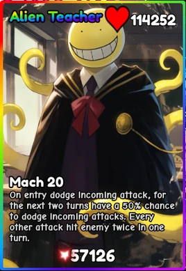 Alien Teacher | Anime Card Battle Wiki | Fandom