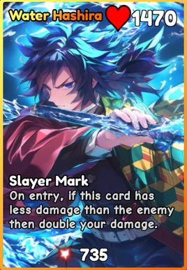 Water Hashira | Anime Card Battle Wiki | Fandom
