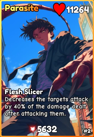 Parasite | Anime Card Battle Wiki | Fandom