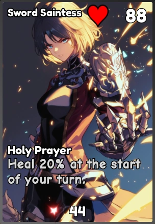 Sword Saintess | Anime Card Battle Wiki | Fandom