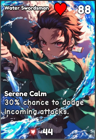 Water Swordsman | Anime Card Battle Wiki | Fandom