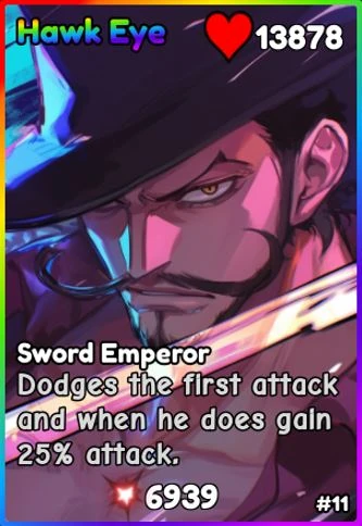 Hawk Eye | Anime Card Battle Wiki | Fandom