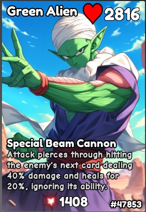 Green Alien | Anime Card Battle Wiki | Fandom