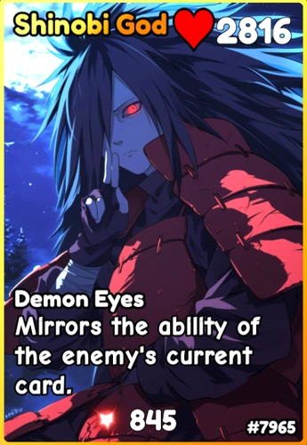 Shinobi God | Anime Card Battle Wiki | Fandom