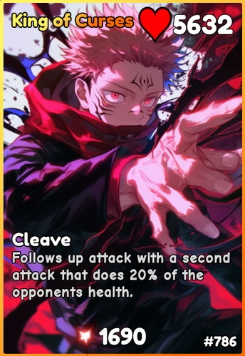 King of Curses | Anime Card Battle Wiki | Fandom