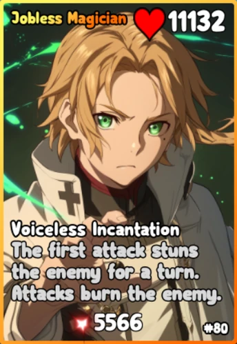 Jobless Magician | Anime Card Battle Wiki | Fandom