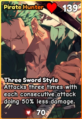 Pirate Hunter | Anime Card Battle Wiki | Fandom