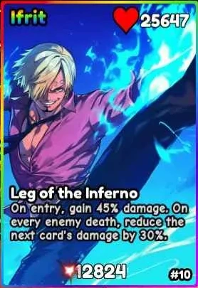 Ifrit | Anime Card Battle Wiki | Fandom