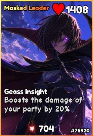 Masked Leader | Anime Card Battle Wiki | Fandom