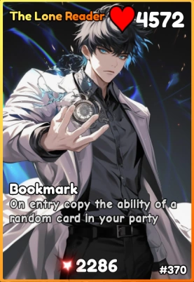 The Lone Reader | Anime Card Battle Wiki | Fandom