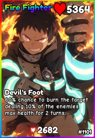 Fire Fighter | Anime Card Battle Wiki | Fandom
