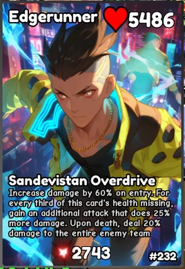 Edgerunner | Anime Card Battle Wiki | Fandom