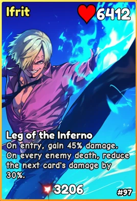 Ifrit | Anime Card Battle Wiki | Fandom