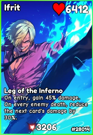 Ifrit | Anime Card Battle Wiki | Fandom