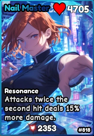 Nail Master | Anime Card Battle Wiki | Fandom