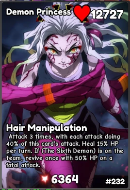 Demon Princess | Anime Card Battle Wiki | Fandom