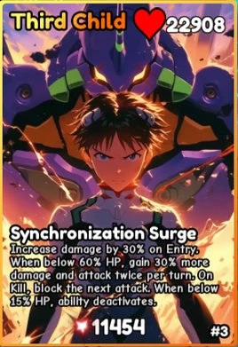 Third Child | Anime Card Battle Wiki | Fandom