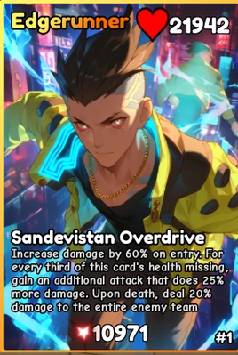 Edgerunner | Anime Card Battle Wiki | Fandom
