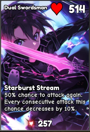 Dual Swordsman | Anime Card Battle Wiki | Fandom