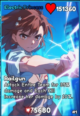 Electric Princess | Anime Card Battle Wiki | Fandom